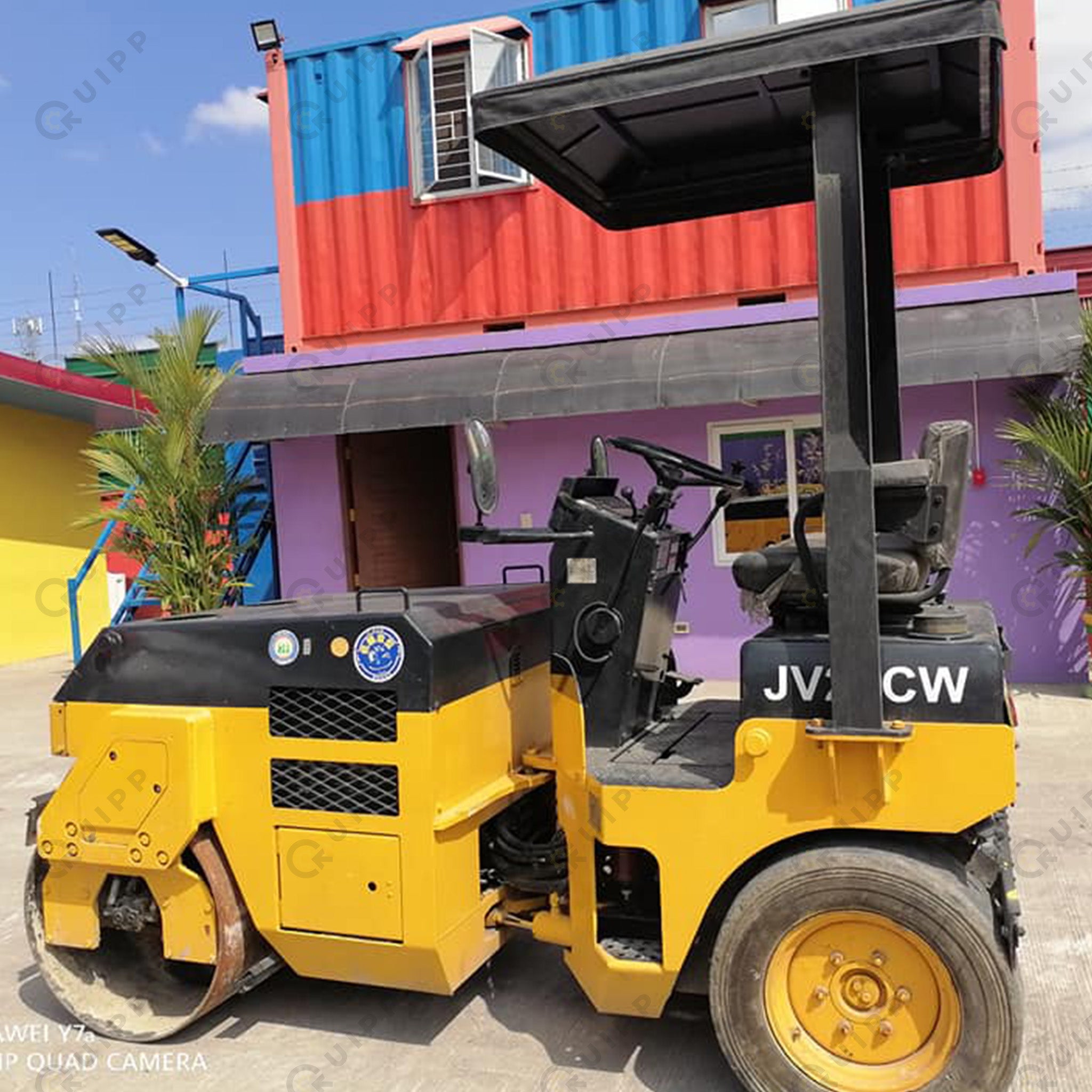 Komatsu JV25CW Soil Compactor – quippused