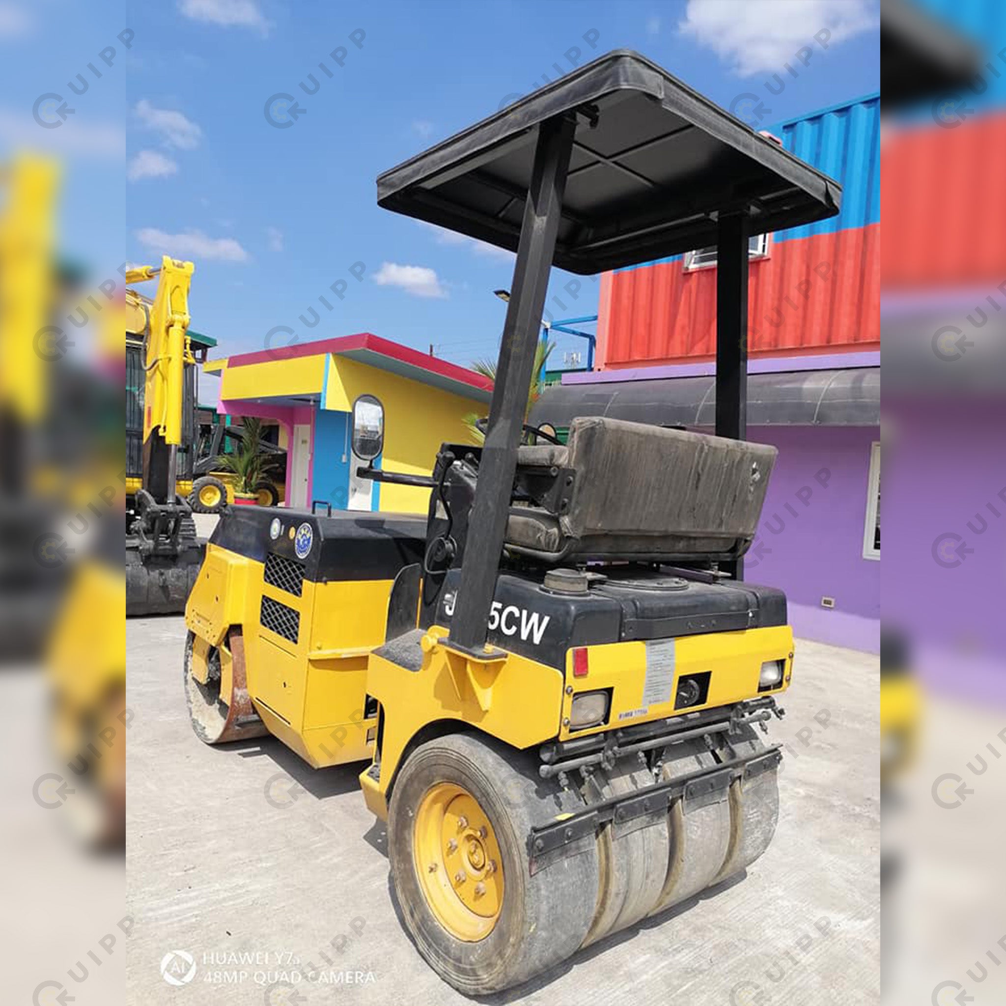 Komatsu JV25CW Soil Compactor – quippused