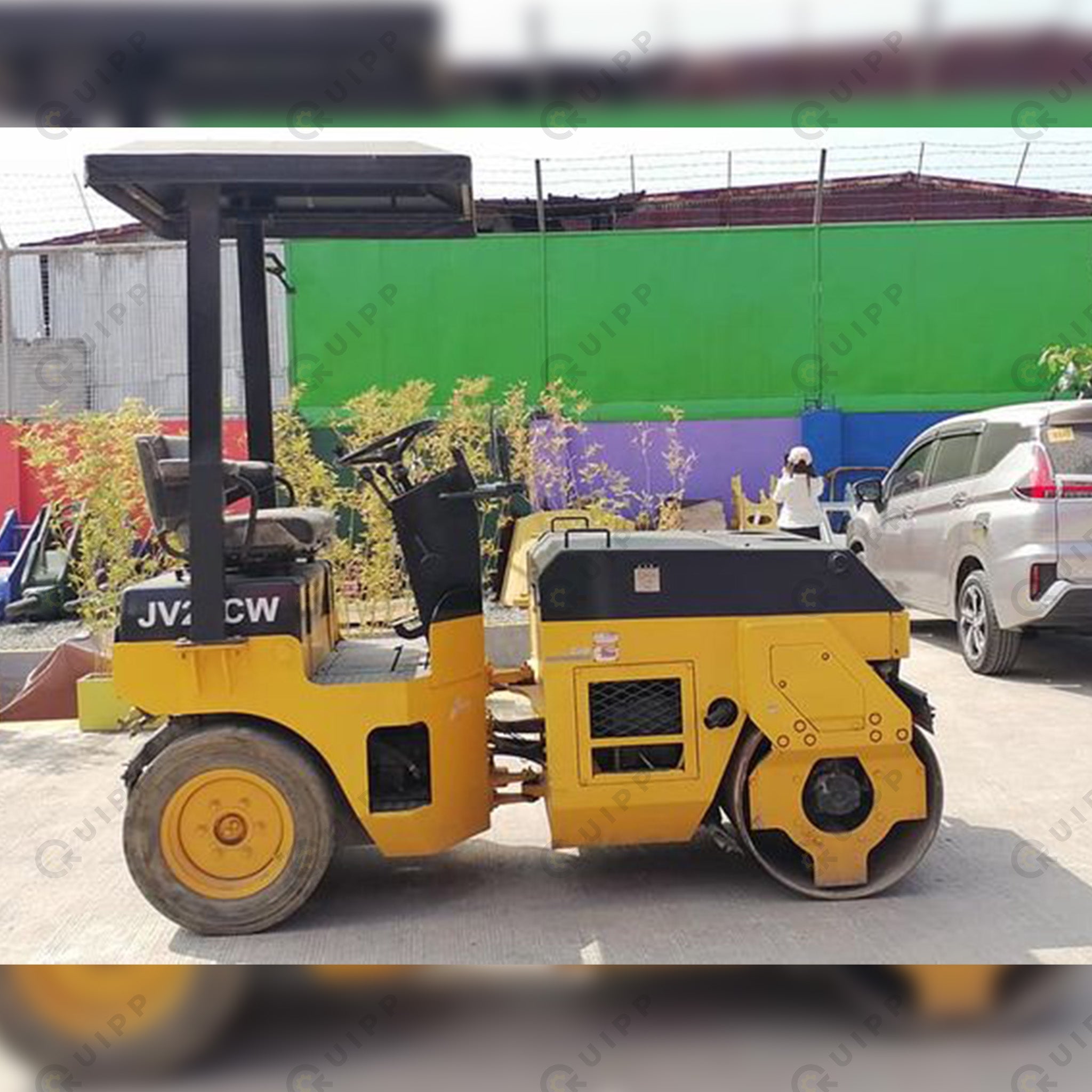 Komatsu JV25CW Soil Compactor – quippused