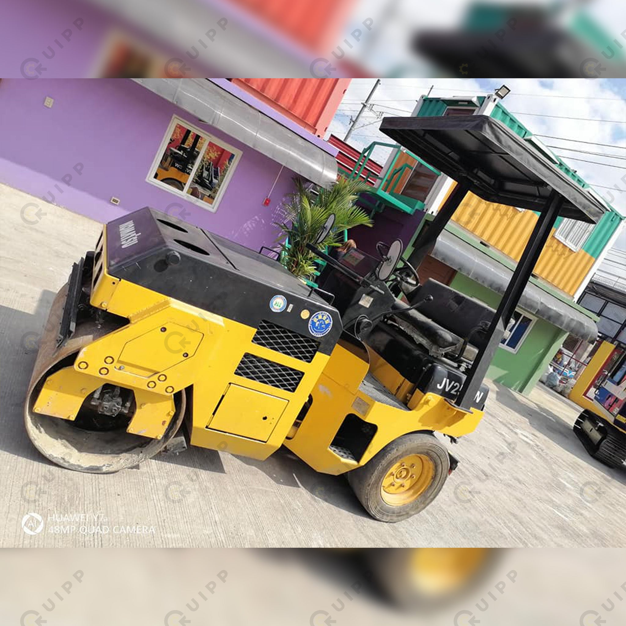 Komatsu JV25CW Soil Compactor – quippused