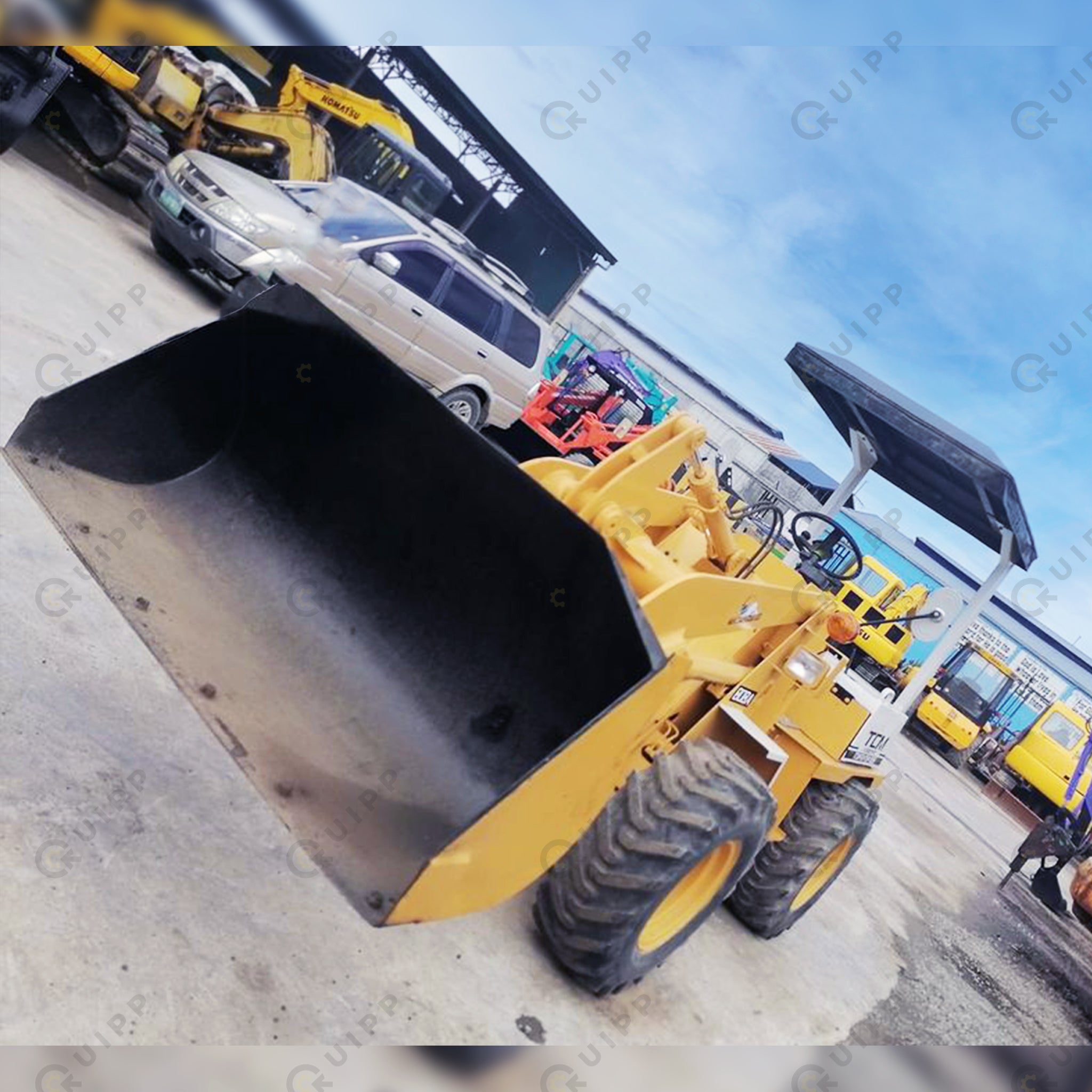 TCM 808A Wheel Loader – quippused