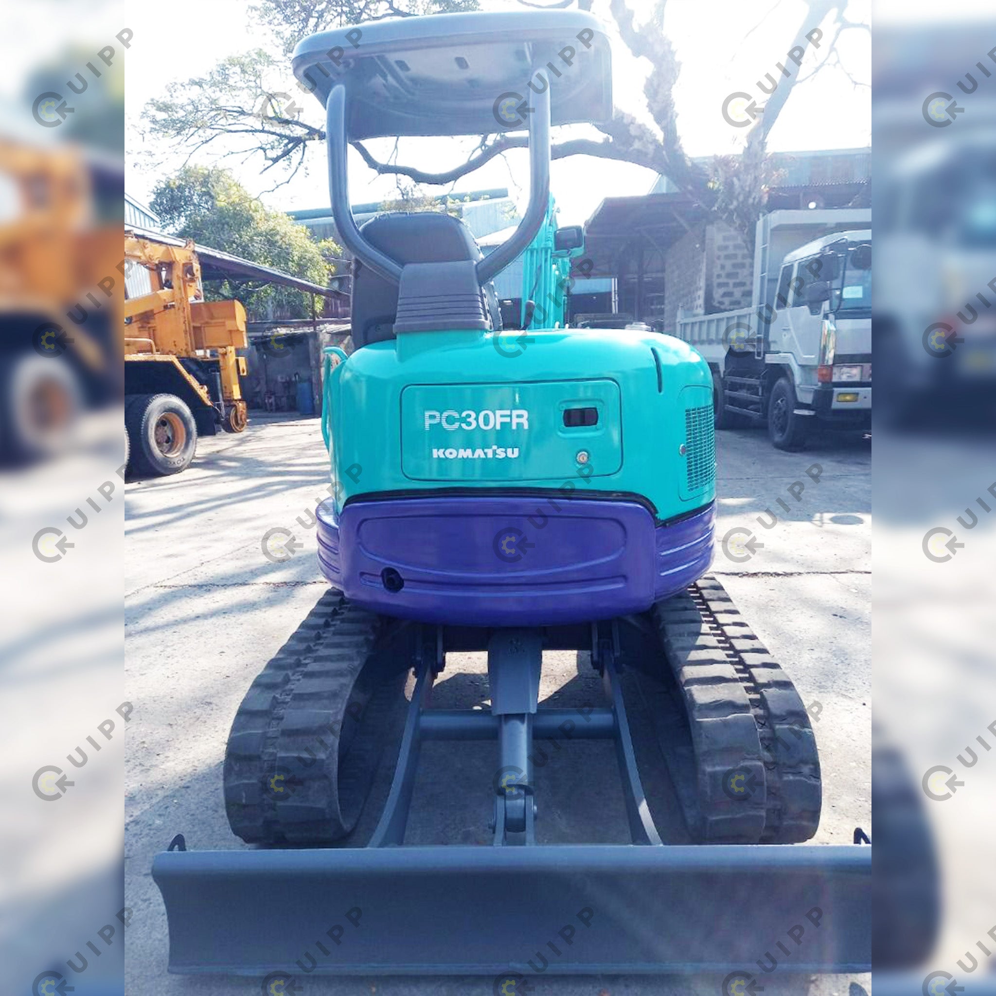 2005 Komatsu PC30 FR-2 Backhoe – quippused