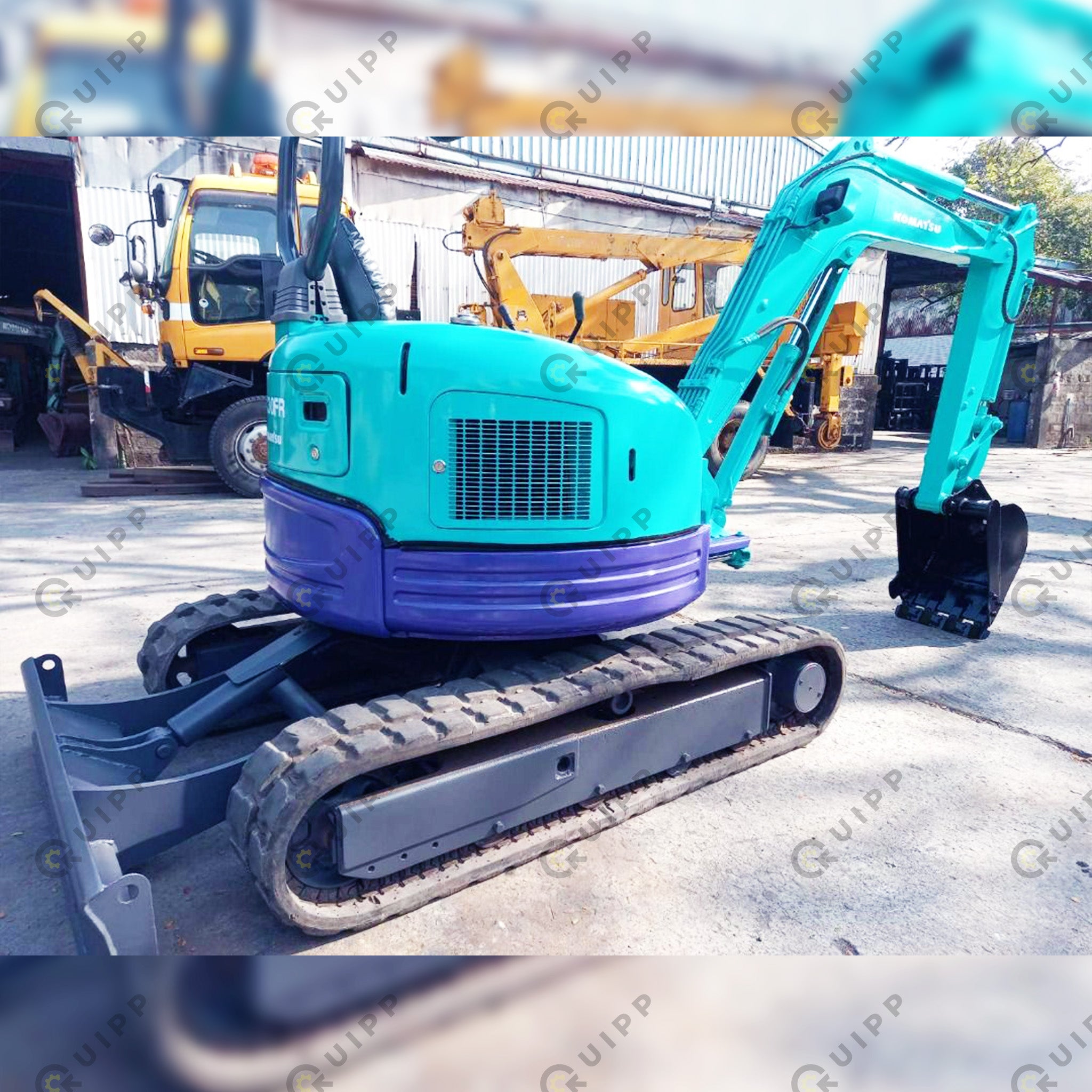 2005 Komatsu PC30 FR-2 Backhoe – quippused