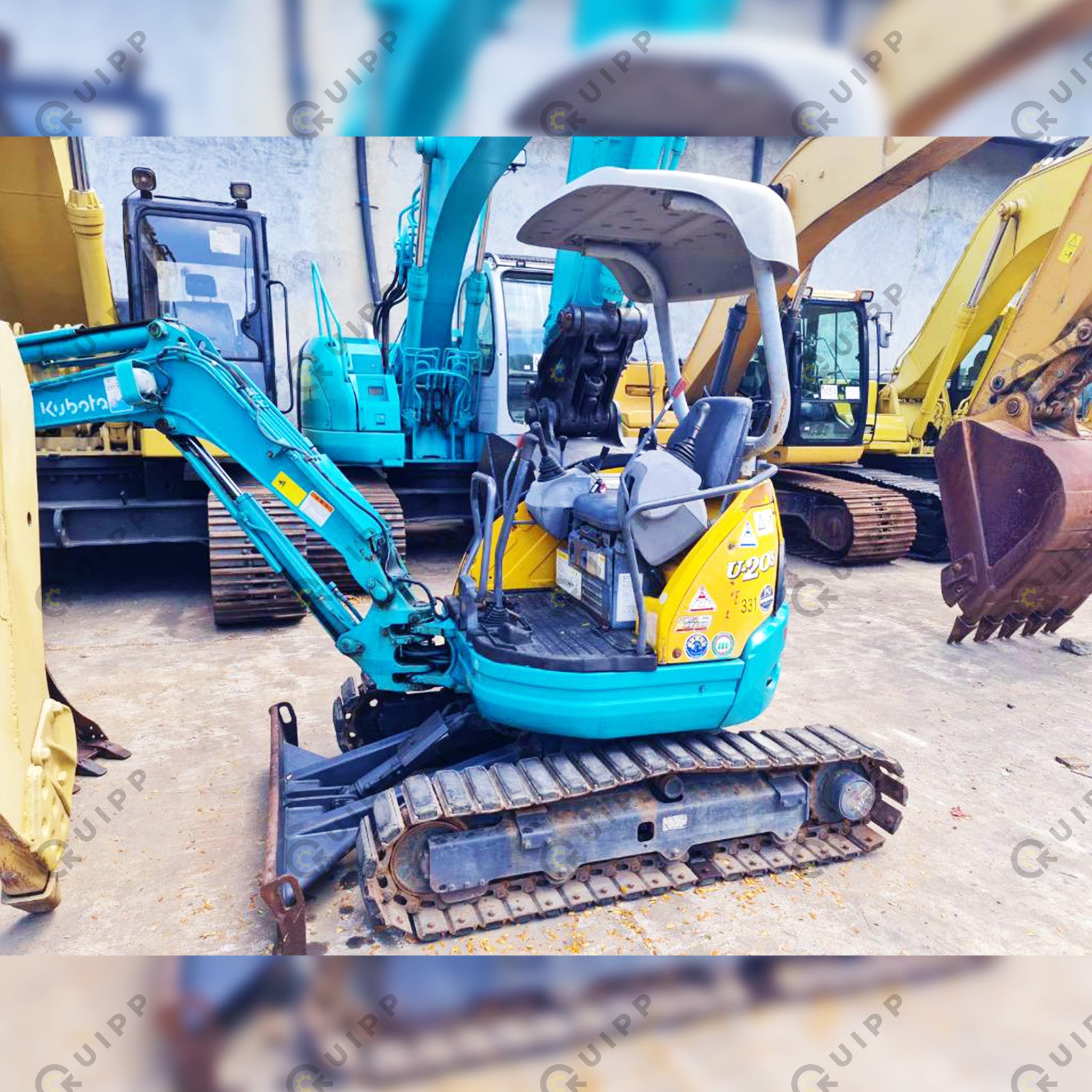 Kubota U-20-3S Backhoe – quippused